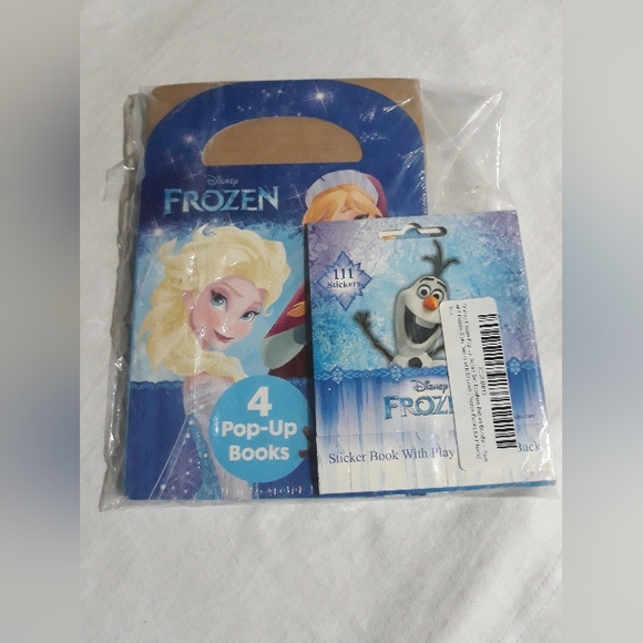 Disney | Other | Disney Frozen Pop Up Books With Stickers | Poshmark
